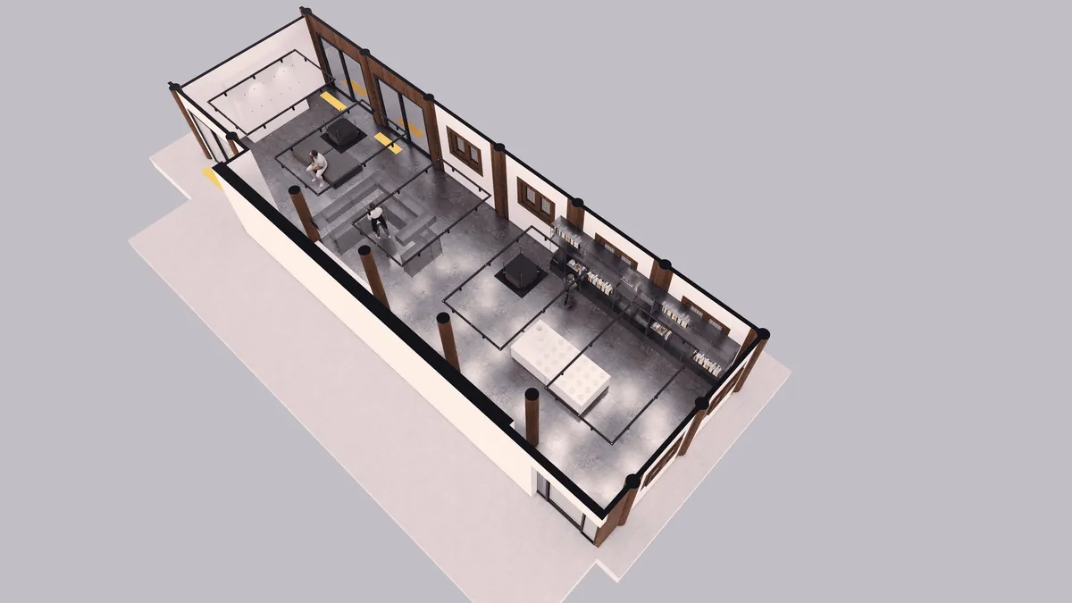 한옥 카페 인테리어 투시도 작업 Id Interior Design 숨고 숨은고수