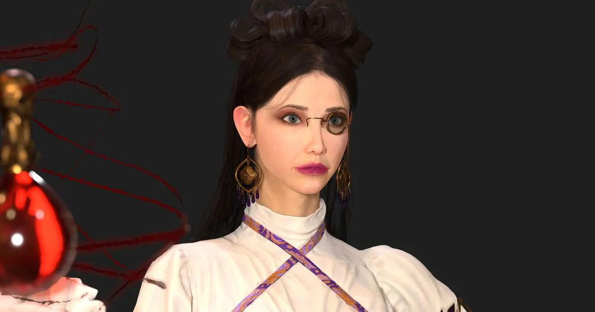 Female Alchemist Character / 김호진 - 숨고, 숨은고수