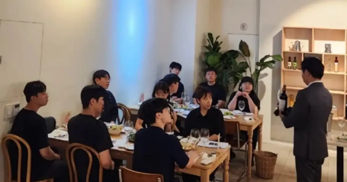 직원 교육 오이탈리안 수원점 전상욱 소믈리에 숨고 숨은고수