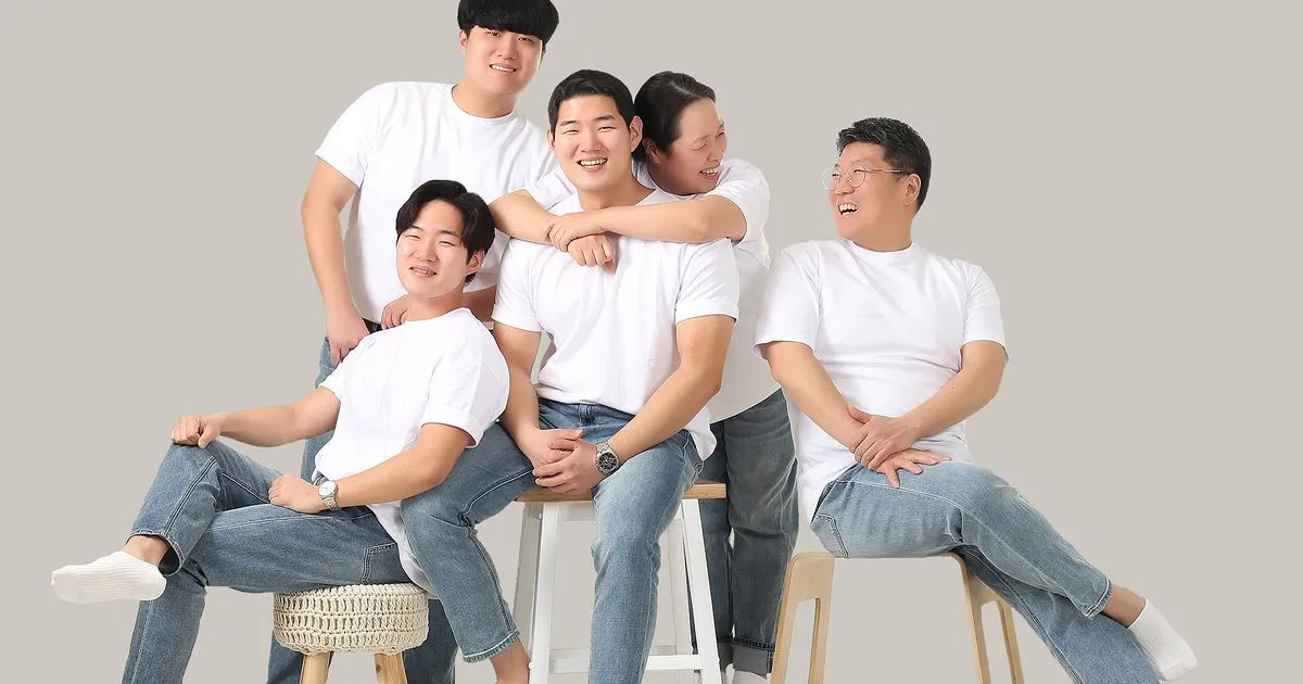 아름다운 가족사진 하용백 숨고 숨은고수