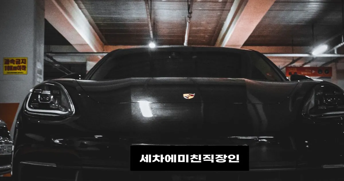 포르쉐 파나메라 세차에미친직장인semidetail 숨고 숨은고수