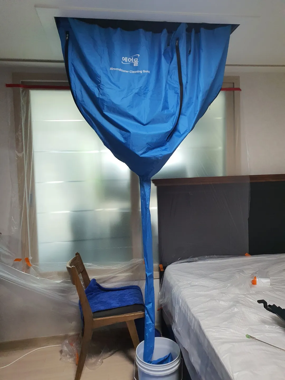 Lg휘센 1way 천장형 시스템 에어컨 분해청소 다함 Plus 숨고 숨은고수