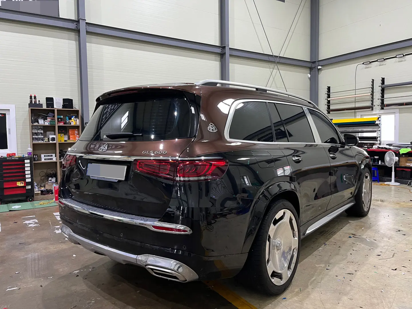 마이바흐GLS600 투톤랩핑,듀오톤 코치라인 / stats - 숨고, 숨은고수