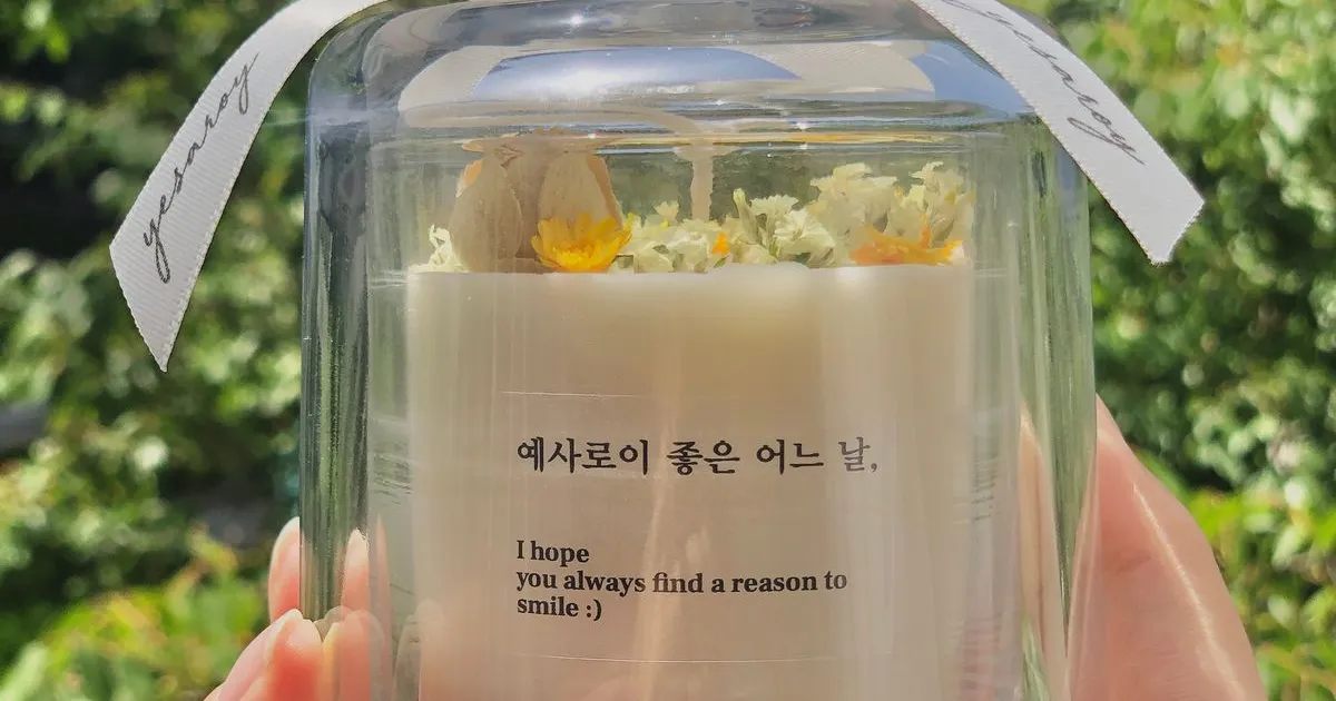 캔들 수강작 예사로이 캔들공방 숨고 숨은고수