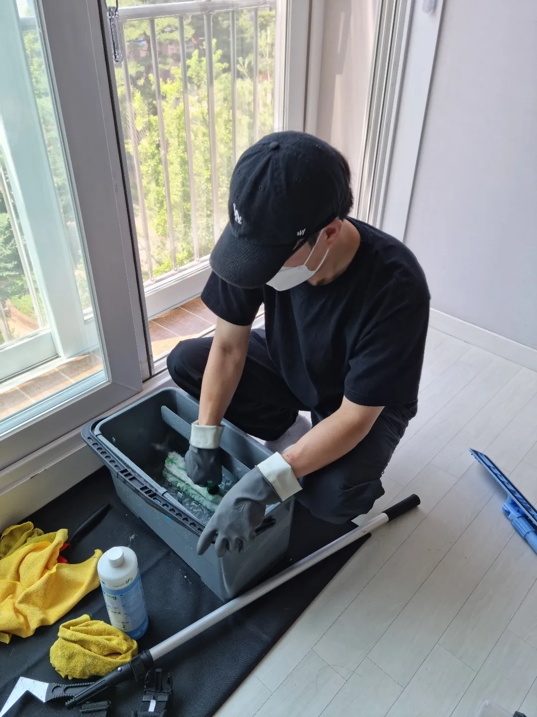아파트 외창 청소 리뉴클린 숨고 숨은고수