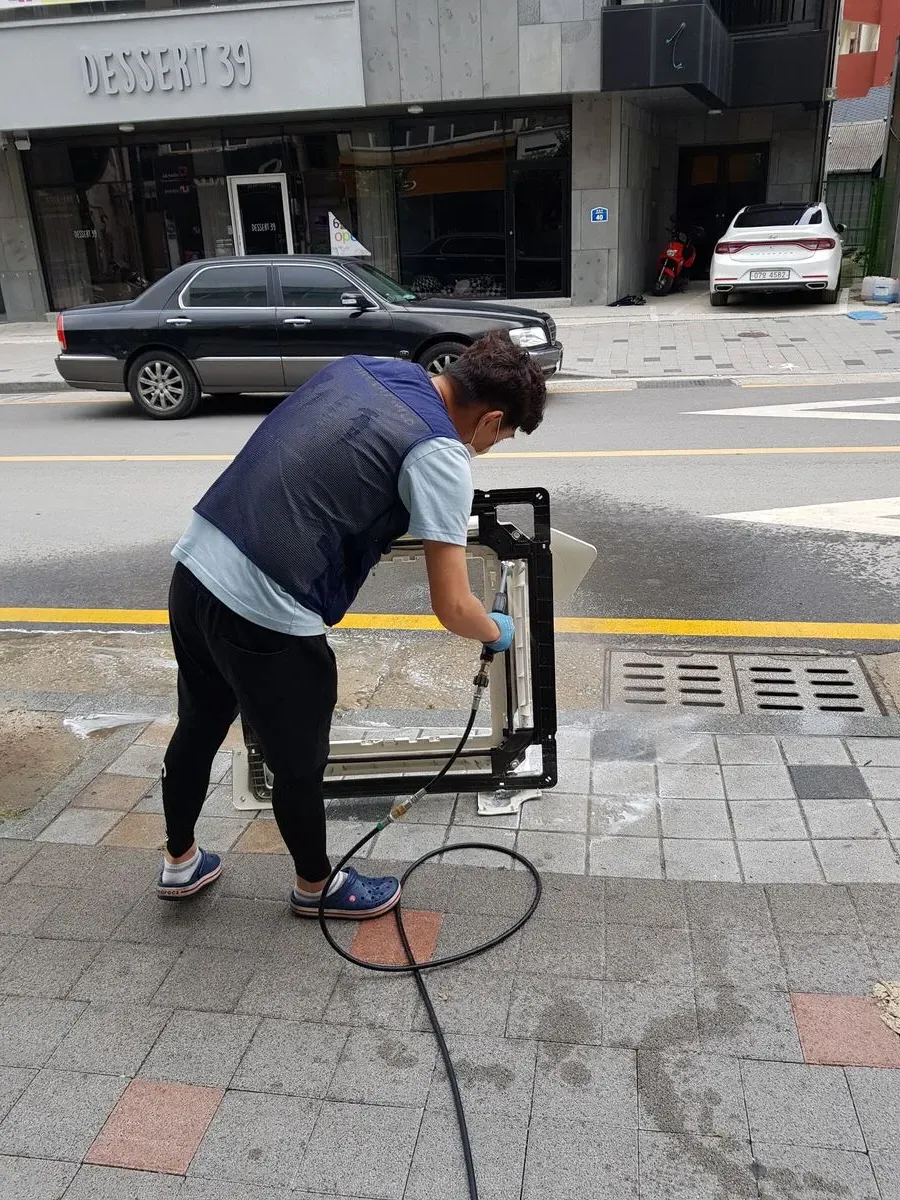 매장오픈전 시스템에어컨청소 새싹홈케어 숨고 숨은고수