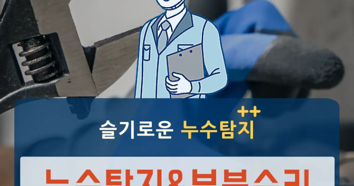 누수탐지 및 부분수리 슬기로운누수탐지 숨고 숨은고수