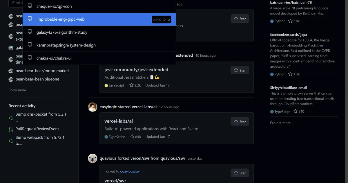 Oauth 를 활용한 깃허브 타임라인 클론 김준재 숨고 숨은고수