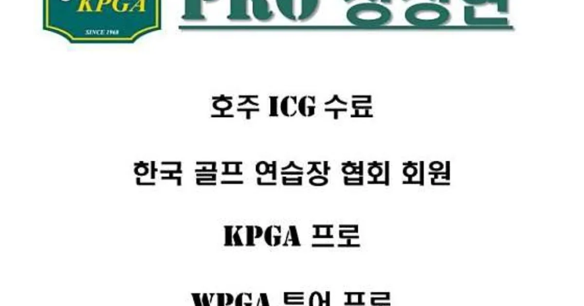 쉽게 배우는 골프 레슨 정성현 숨고 숨은고수