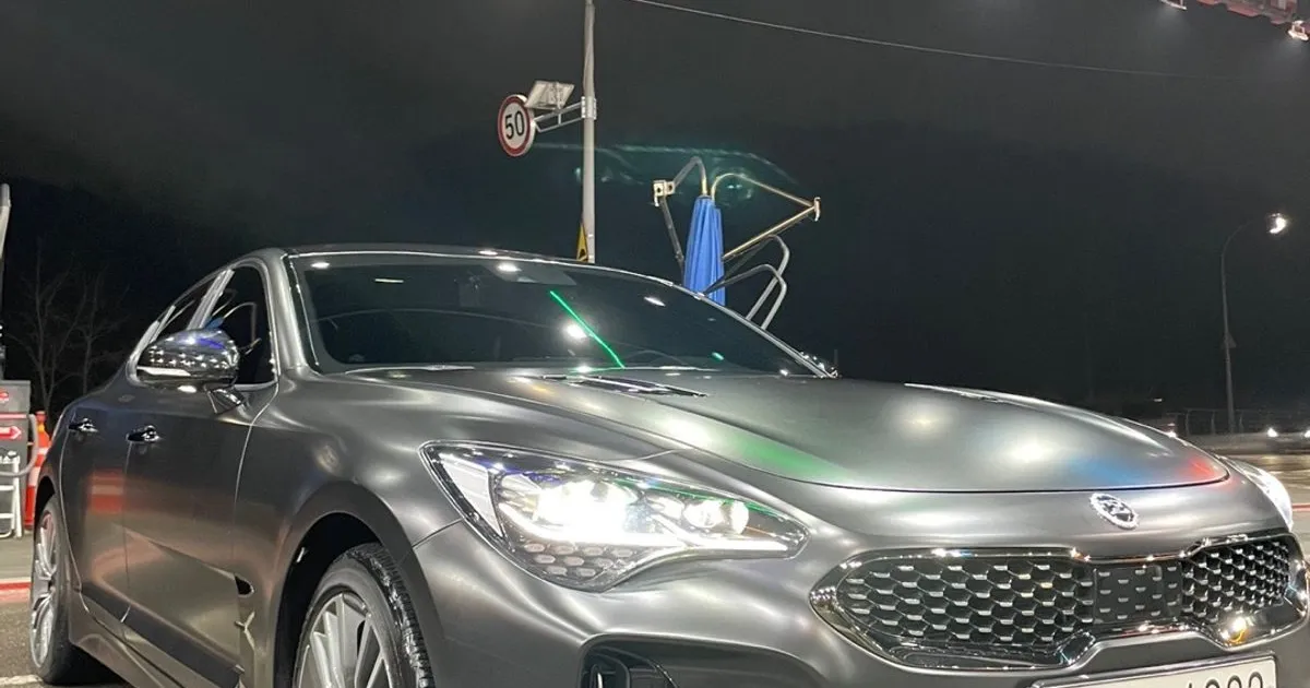 스팅어유막제거발수코팅휠코팅 랩핑차량 Mindetail세차 숨고 숨은고수