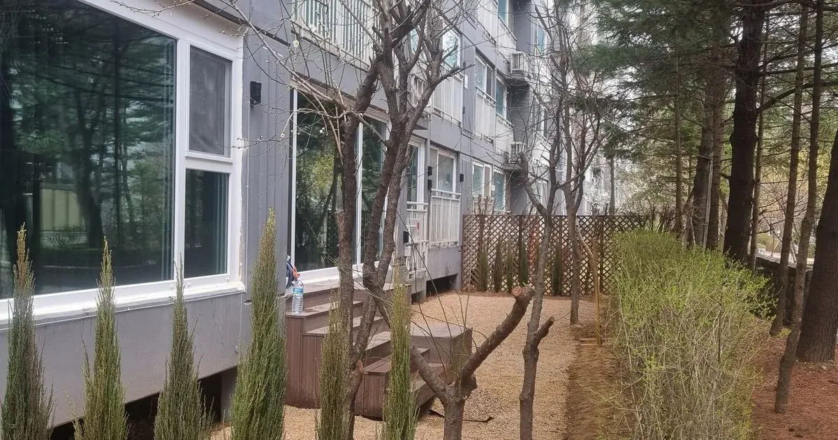 용인수지구 아파트 1층화단 장군종합개발 숨고 숨은고수