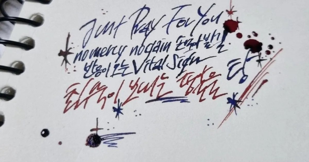 캘리그라피 파랑 숨고 숨은고수