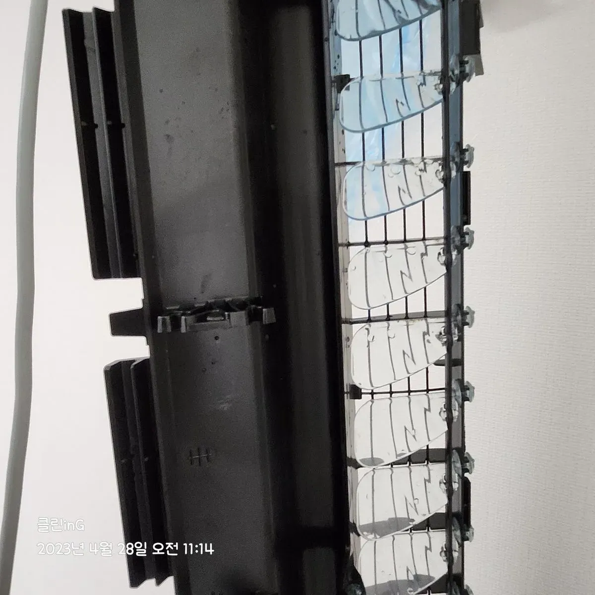 삼성 트라이앵글 벽걸이 에어컨 분해청소 작업 박기홍 숨고 숨은고수