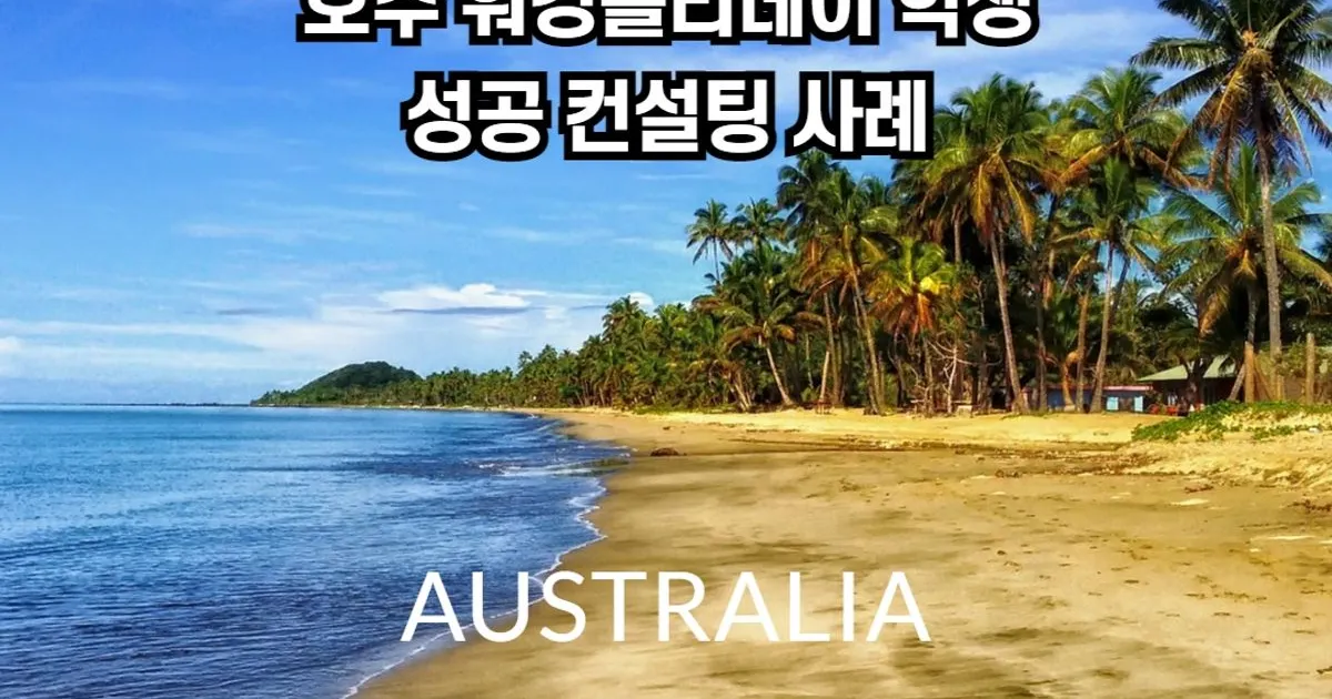 워킹홀리데이 성공 컨설팅 사례 ⭐️유학퍼스트⭐️성공유학전문 3000명의 긍정적인 선택 숨고 숨은고수