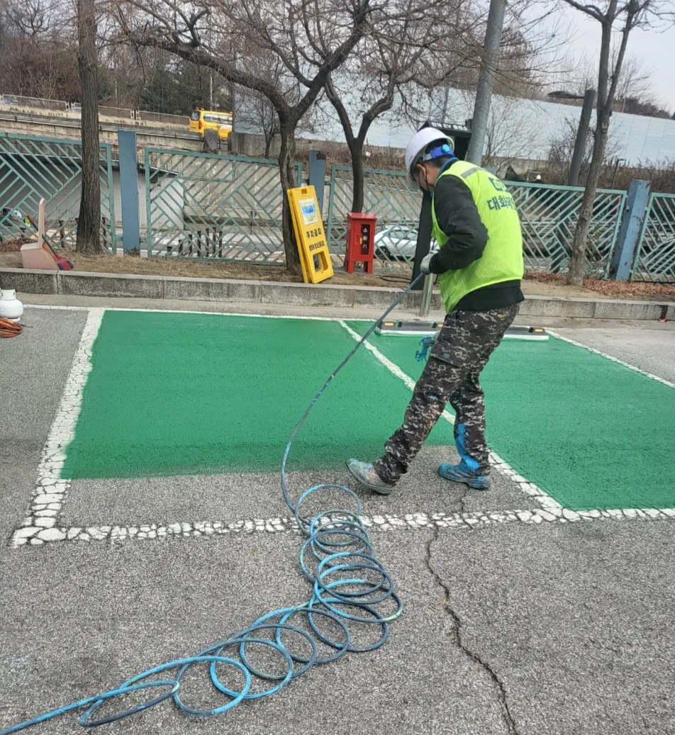 전기차 충전구역 차선도색 숨고 숨은고수