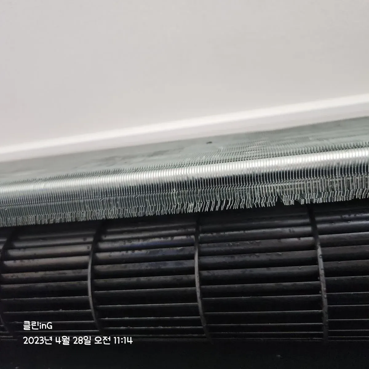 삼성 트라이앵글 벽걸이 에어컨 분해청소 작업 박기홍 숨고 숨은고수