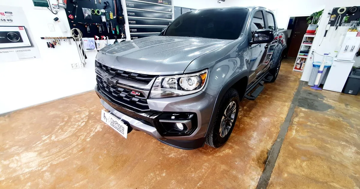 쉐보레 콜로라도 레이노S9썬팅.파인LX7000.PPF / 정승하 - 숨고, 숨은고수