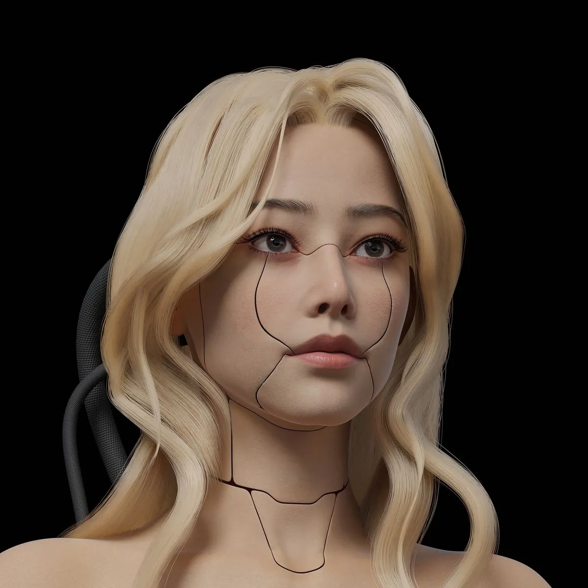 3d캐릭터 안드로이드 제작 양철규 숨고 숨은고수