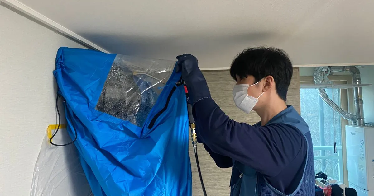 7년만에 에어컨 청소하신고객님 신태준 숨고 숨은고수