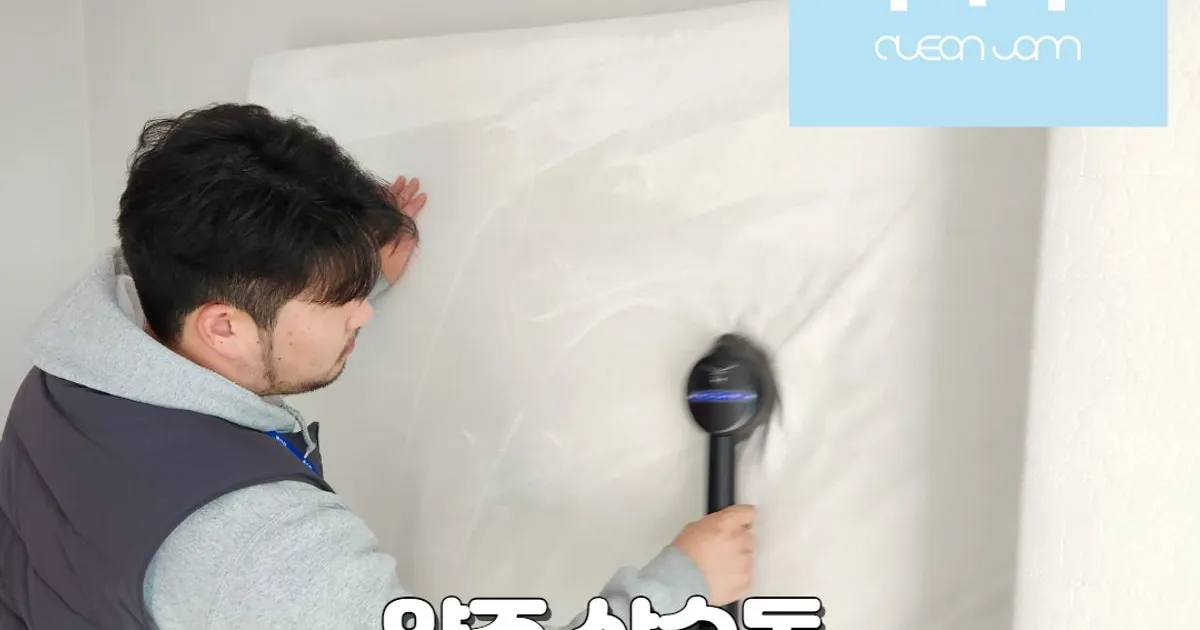 싱글and싱글패밀리 매트리스 건식케어 클린잼 숨고 숨은고수