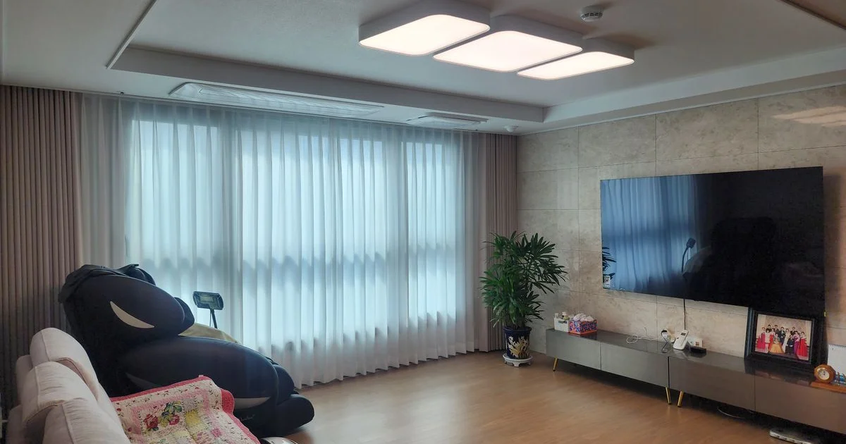 광주 북구 무등산 자이and어울림 아침햇살 커튼블라인드 숨고 숨은고수