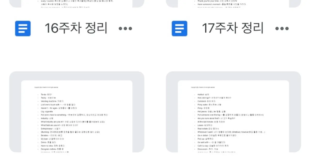 직접 만든 수업 자료 김채린 숨고 숨은고수