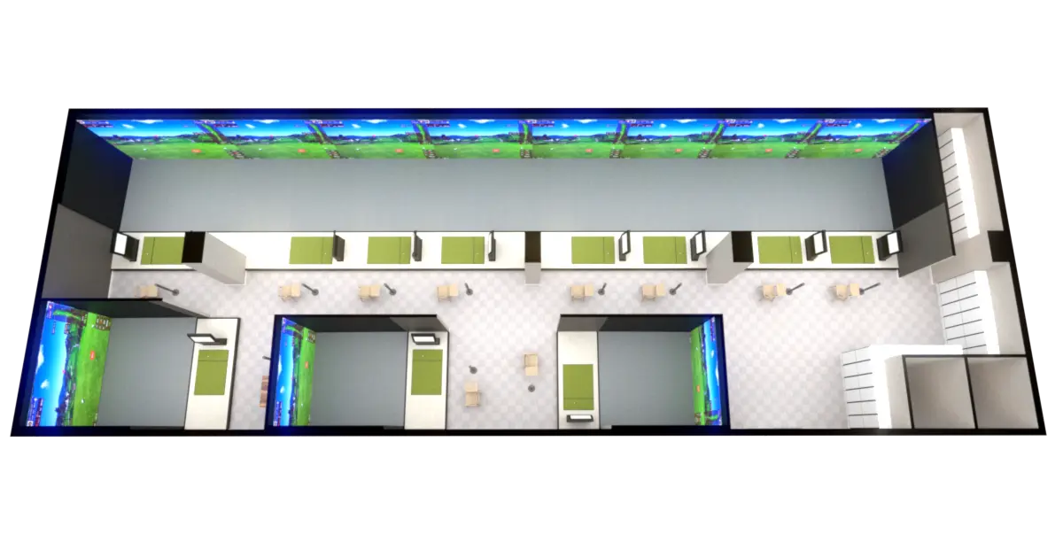 골프연습장 3d 작업 장인성 숨고 숨은고수