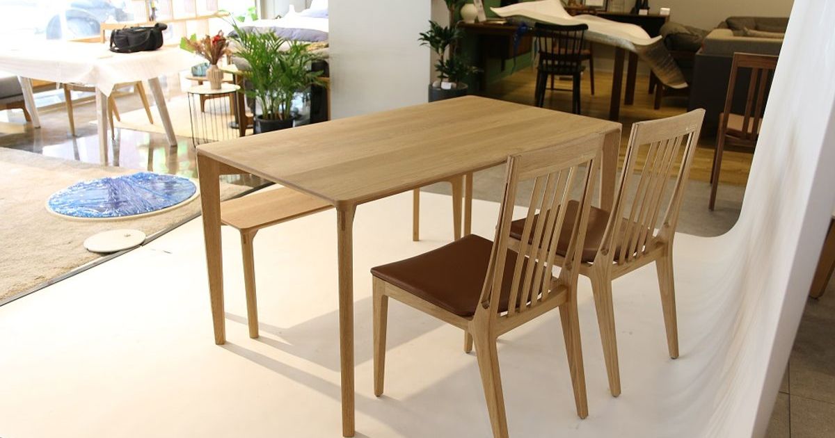 1600750 Oak Table And Chair Set 김경래 숨고 숨은고수
