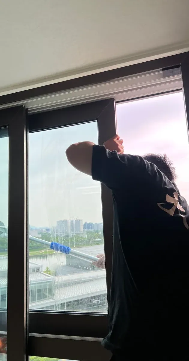 아파트 외부 유리창청소 대광클린 숨고 숨은고수