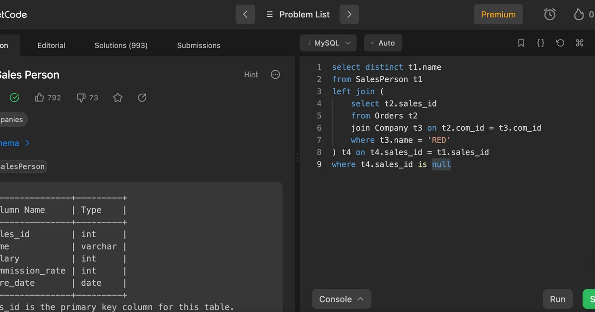 SQL 문제 풀이 / Django/SQL 고수, 원포인트 레슨부터 취업까지! - 숨고, 숨은고수