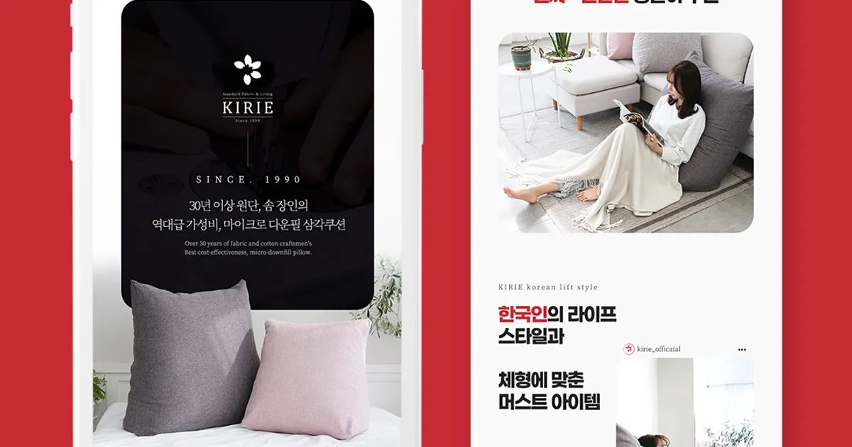 상세페이지 쿠션베개삼각쿠션바디필로우 전지욱 숨고 숨은고수