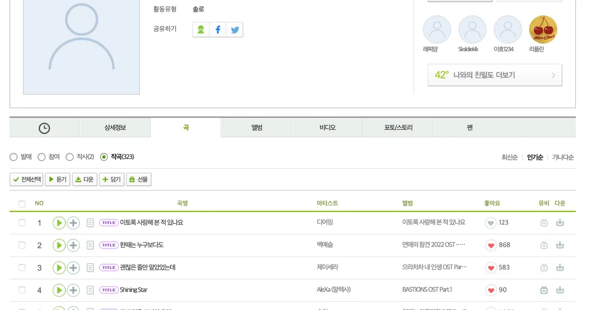 프로 작곡가 증명 이주용 숨고 숨은고수