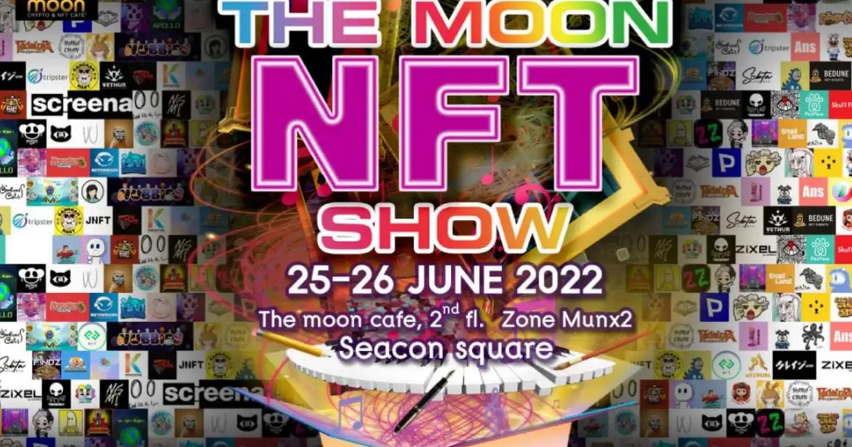 The Moon NFT Show, 현지 부스 운영 / Hoonnie(ฮุนนี่) - 숨고, 숨은고수