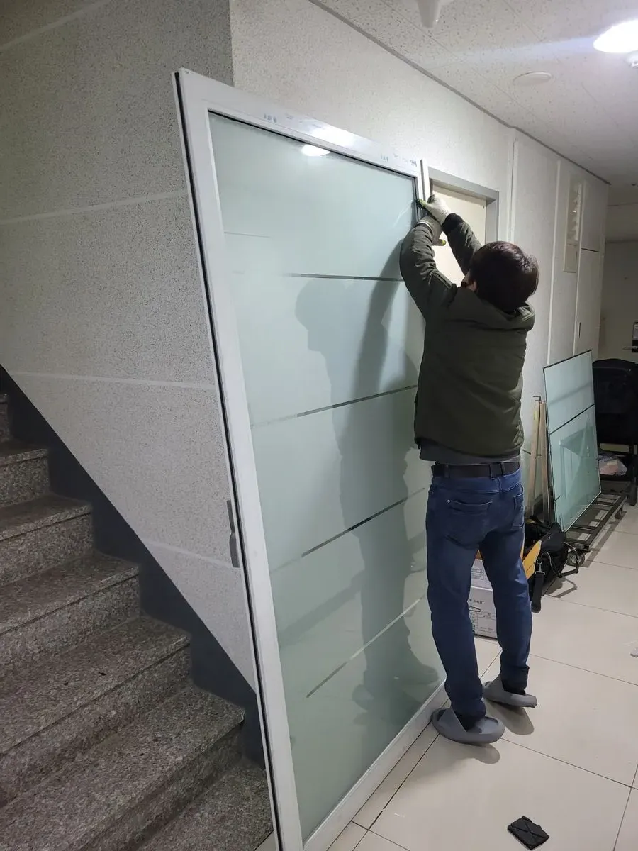 아파트 애칭유리 교체 박주석 숨고 숨은고수