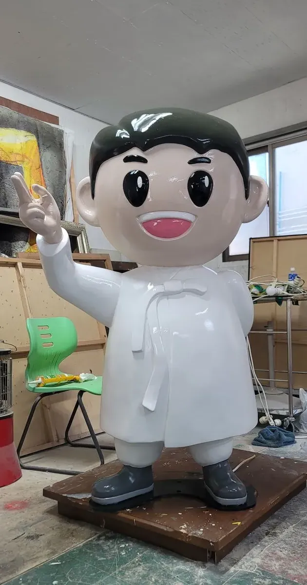 광주광역시 임방울거리 캐릭터 포토존 조성사업 배일섭 숨고 숨은고수