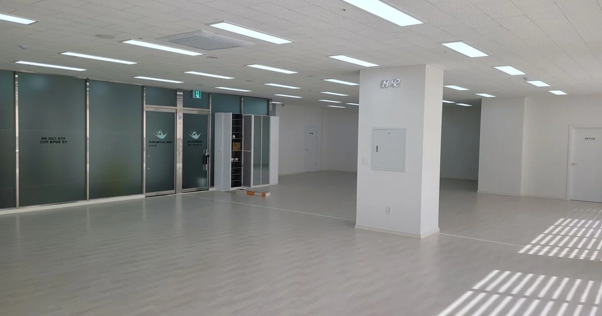 필라테스 강의실85평 박실장알파 전기조명 숨고 숨은고수